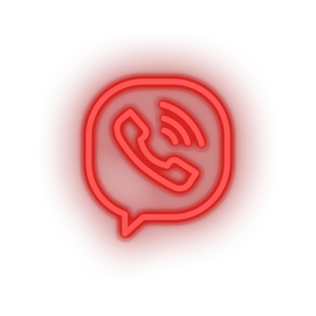 Viber Neon Sign - Brands And Social Led Neon Decor