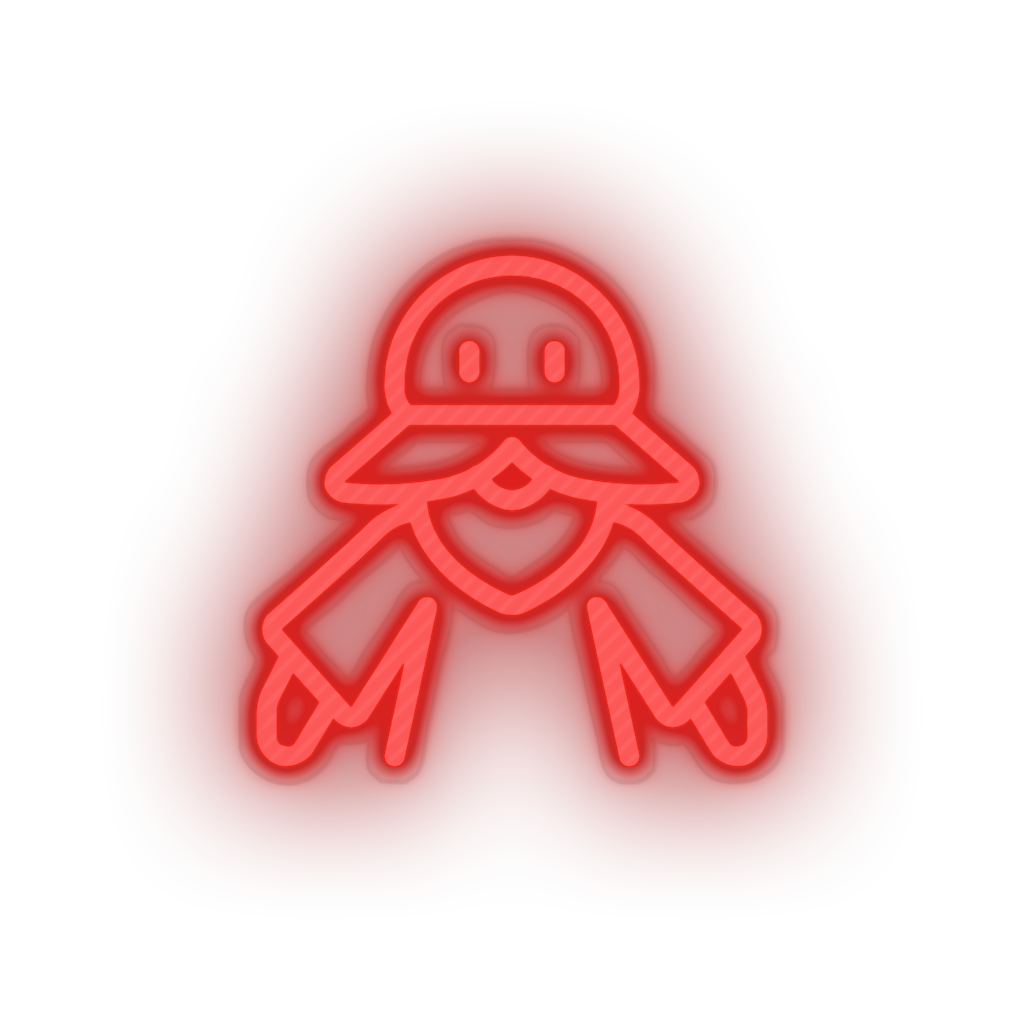 Character Neon Sign - Video Games Led Neon Decor