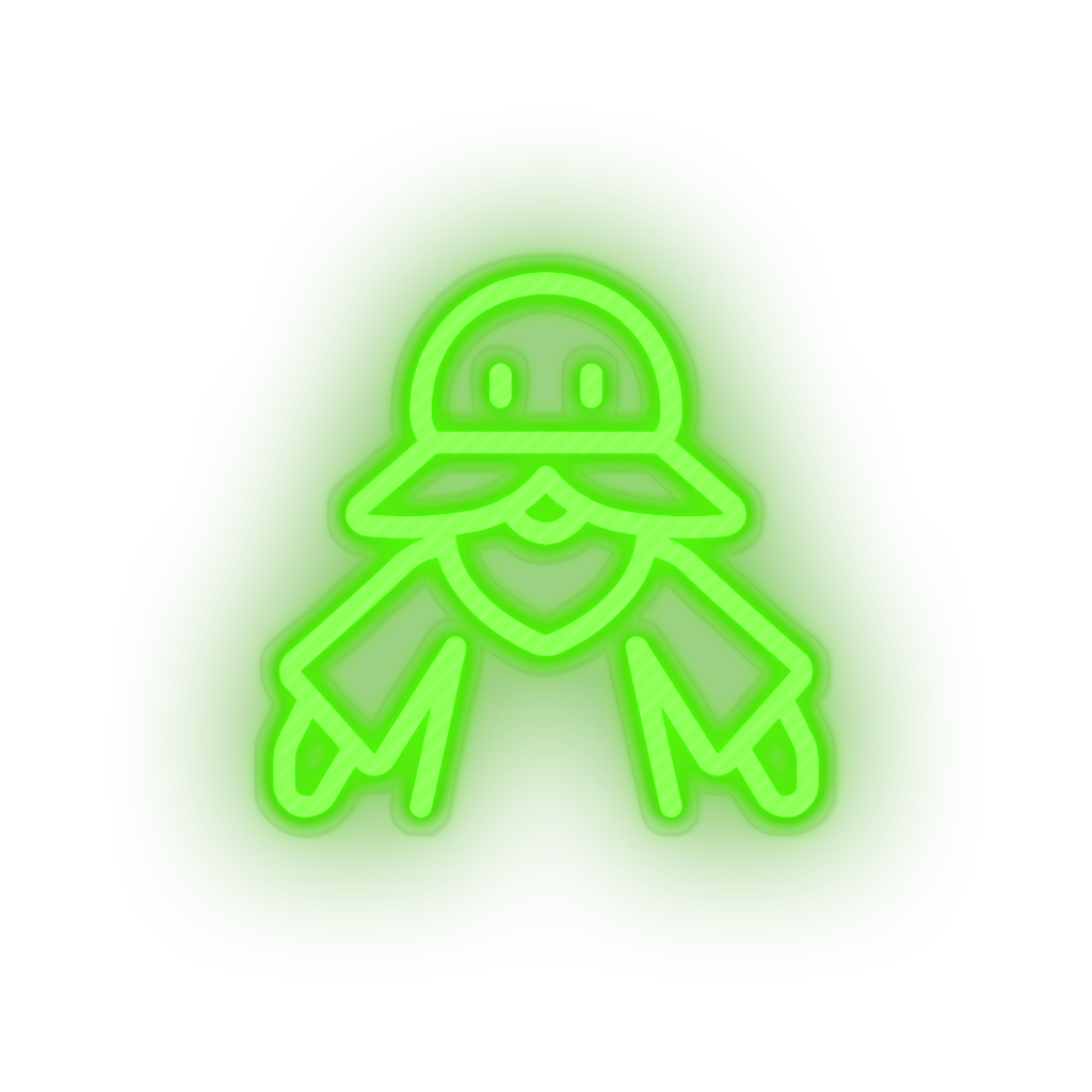 Character Neon Sign - Video Games Led Neon Decor