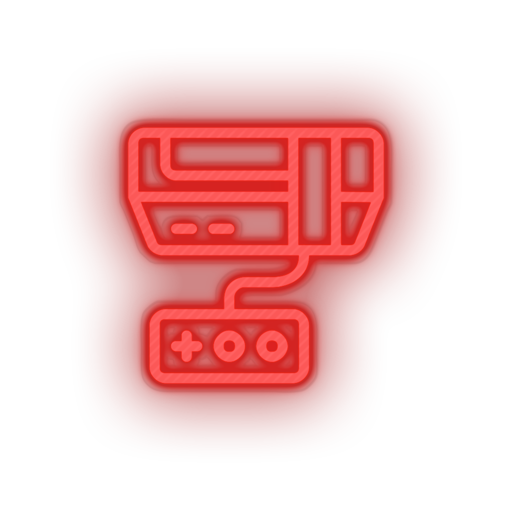 Console Neon Sign - Video Games Led Neon Decor