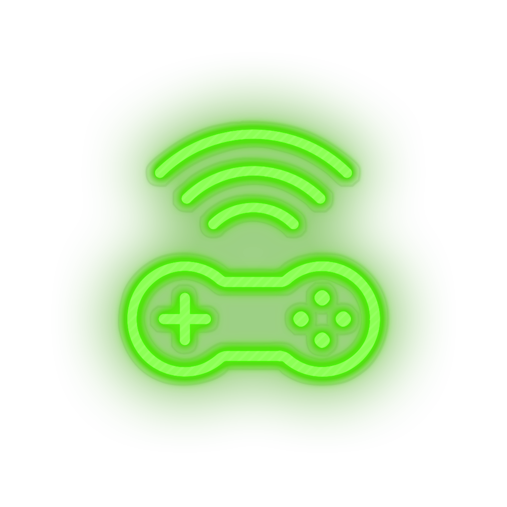 Controller Neon Sign - Video Games Led Neon Decor – Neon Factory