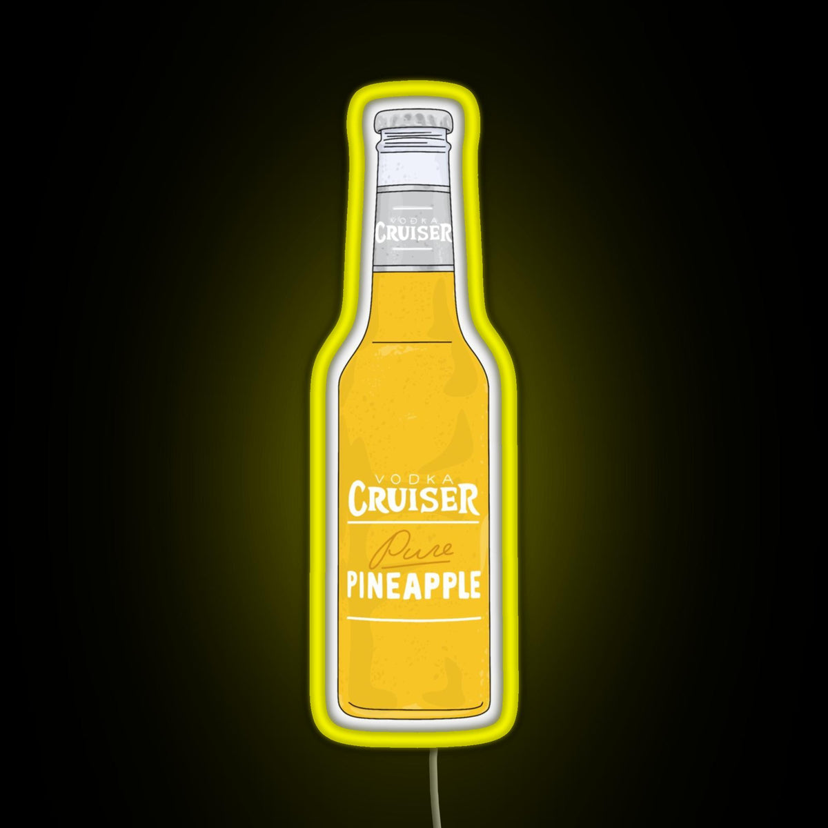 Vodka cruiser design RGB neon sign