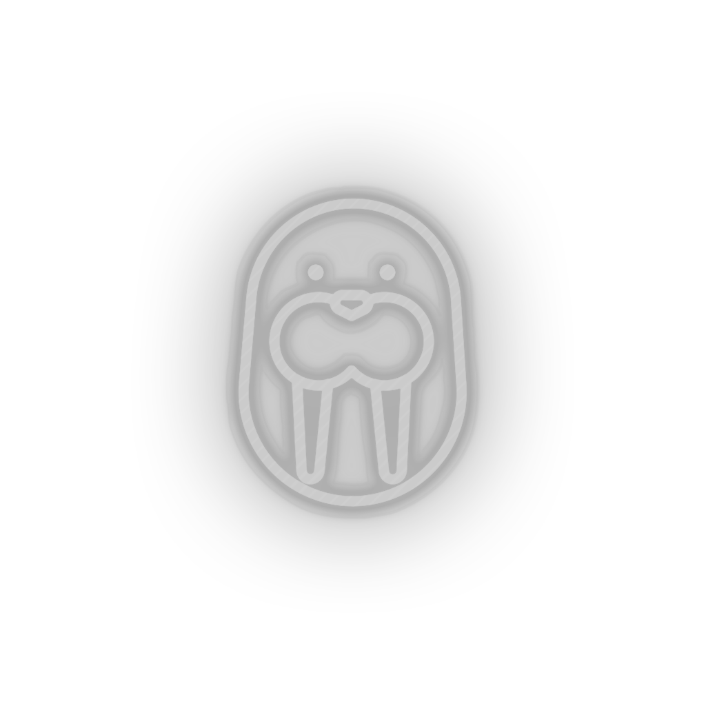 Walrus Neon Sign - Animals Led Wall Neon Decor – Neon Factory