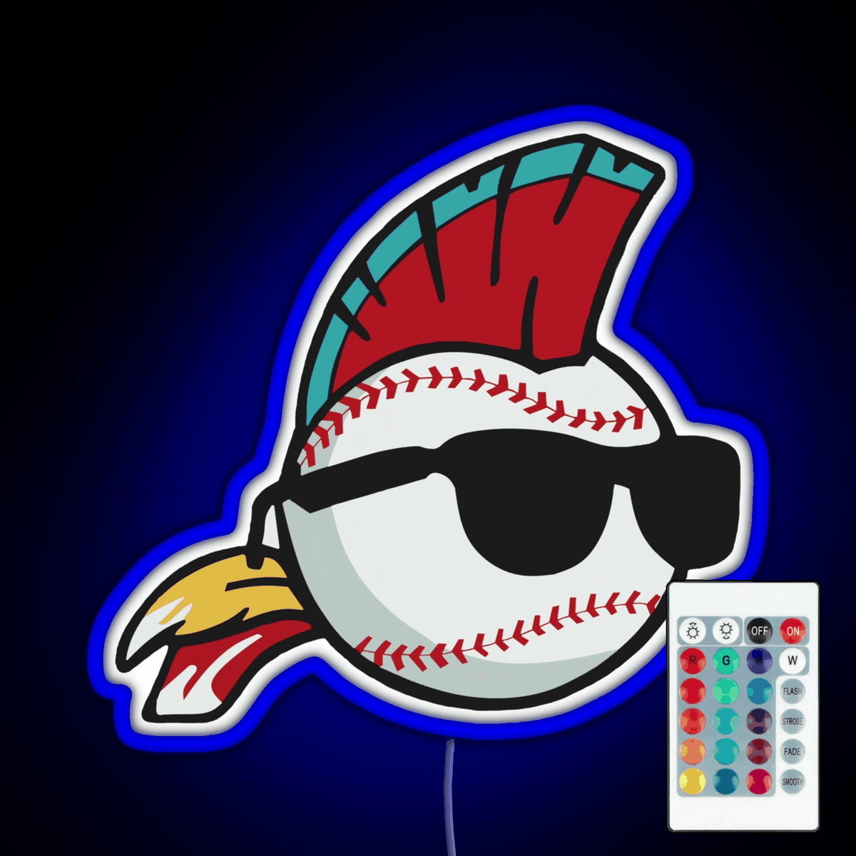 Wild Thang RGB neon sign